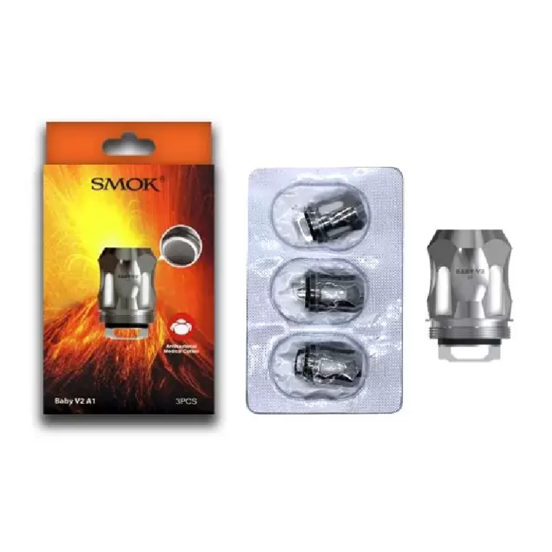 Smoktech - TFV8 BABY V2 A1 (0.17 Ohm) PACK 3 RESISTENZE