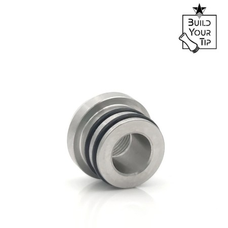 BlackStar - Build Your Drip tip BASE - JEFFREY STAINLESS STEEL