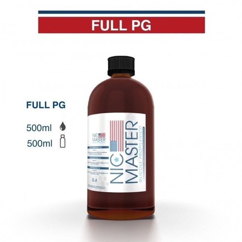 Nic Master - 500ml in bottiglia da 500ml GLICOLE PROPILENICO