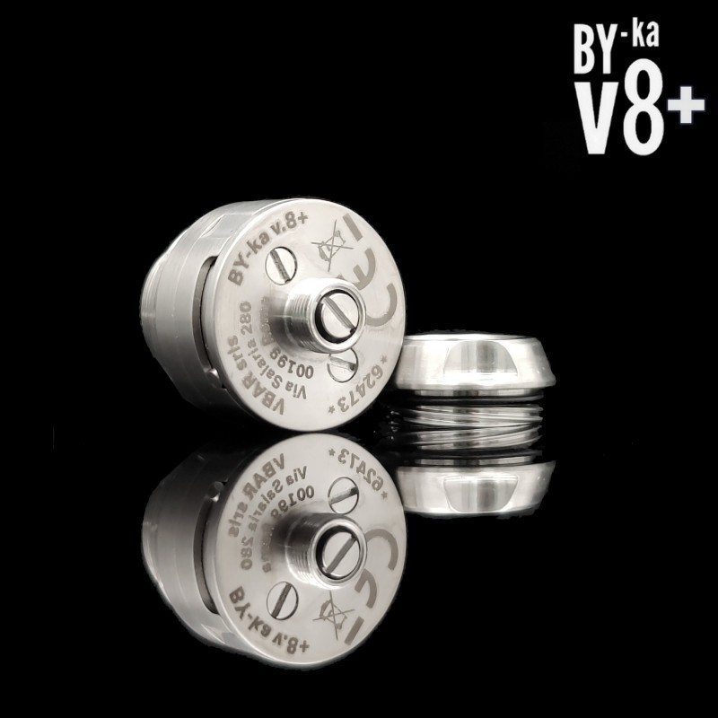 Vape Systems - BY KA V8+ - Base & Top Cap