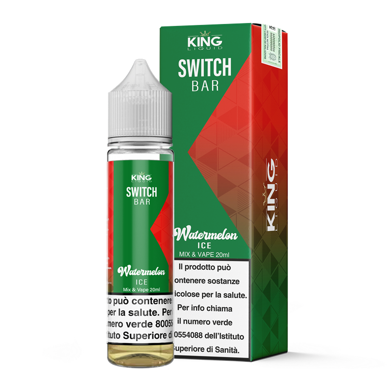 SHOT - King Liquid - Switch Bar - WATERMELON ICE - aroma 20+40 in ...