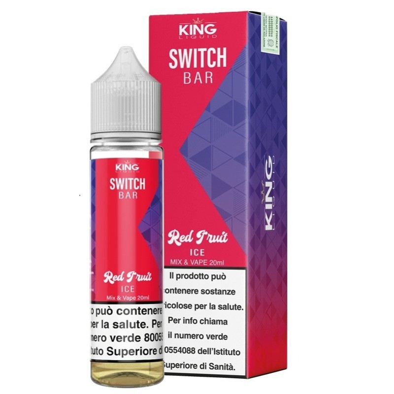 SHOT - King Liquid - Switch Bar - RED FRUIT ICE - aroma 20+40 in ...