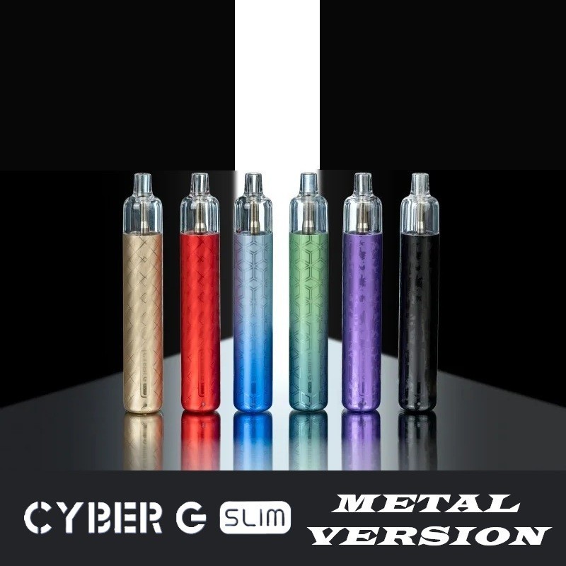 Aspire - Nuova CYBER G SLIM POD MOD 1200mAh - METAL VERSION