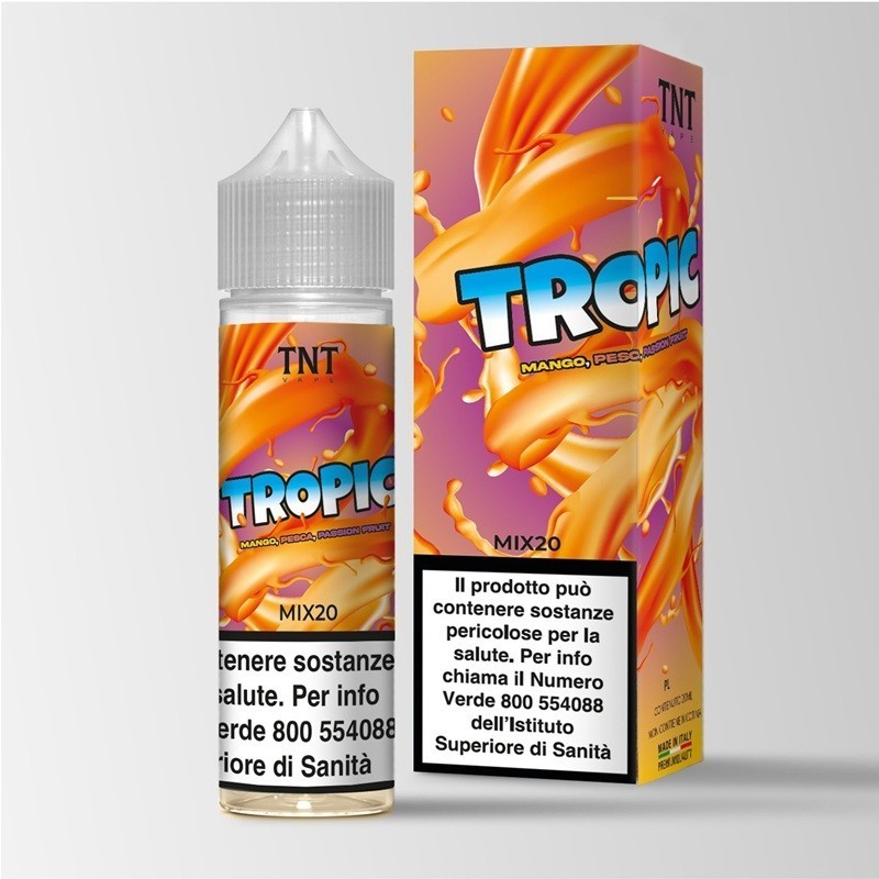 SHOT - TNT Vape - Fruity - TROPIC - aroma 20+40 in flacone da 60ml