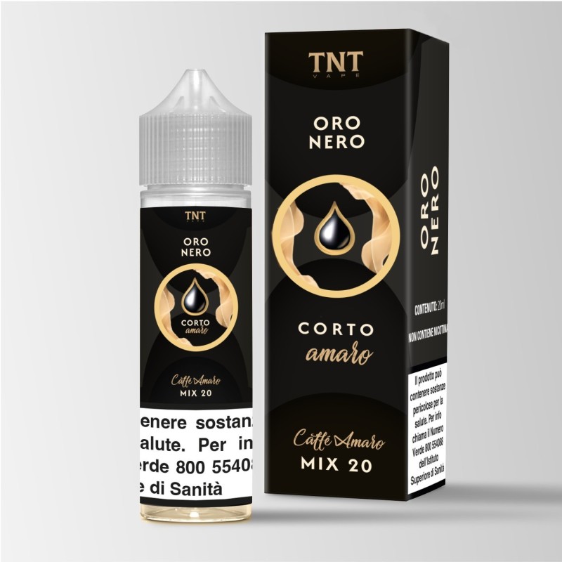 SHOT - TNT Vape - Oro Nero Bidistillati di caffè - CORTO AMARO - aroma ...