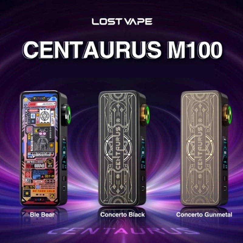 Lost Vape - CENTAURUS M100 BOX MOD 18650 100W - 10th ANNIVERSARY